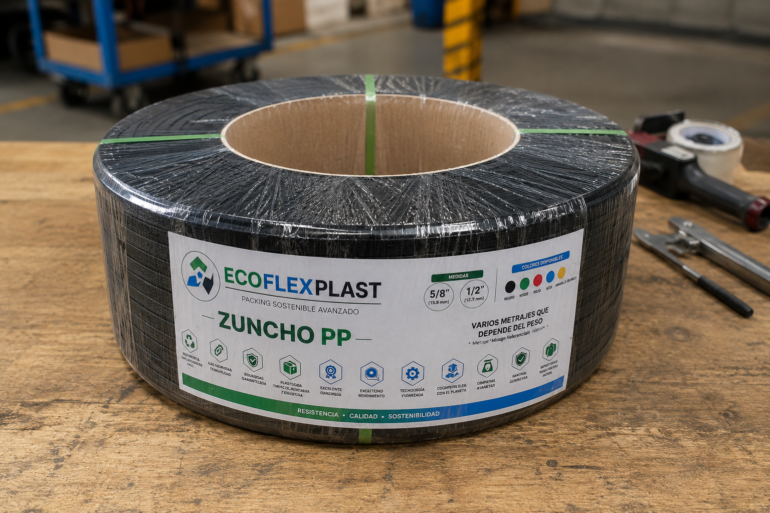 EcoFlexPlast | Zunchos y Embalaje Industrial en Perú